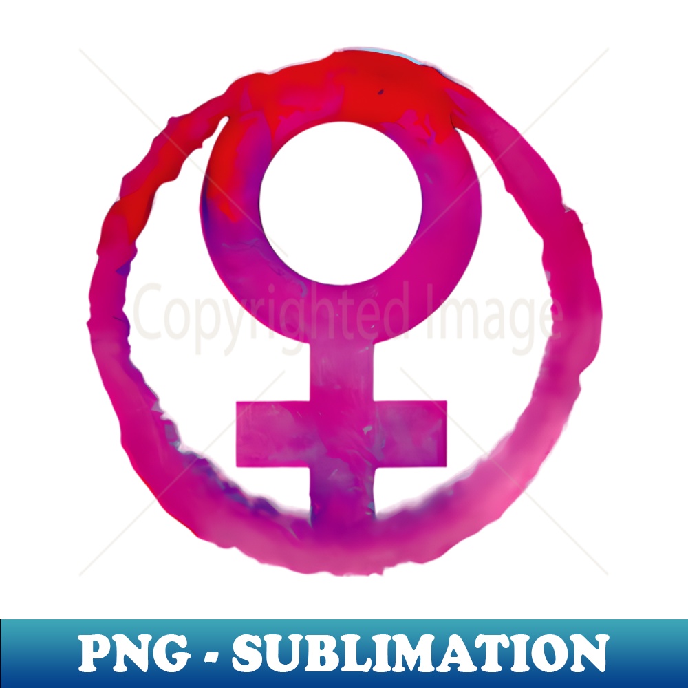 Female Symbol Watercolor - Unique Sublimation PNG Download - | Inspire ...