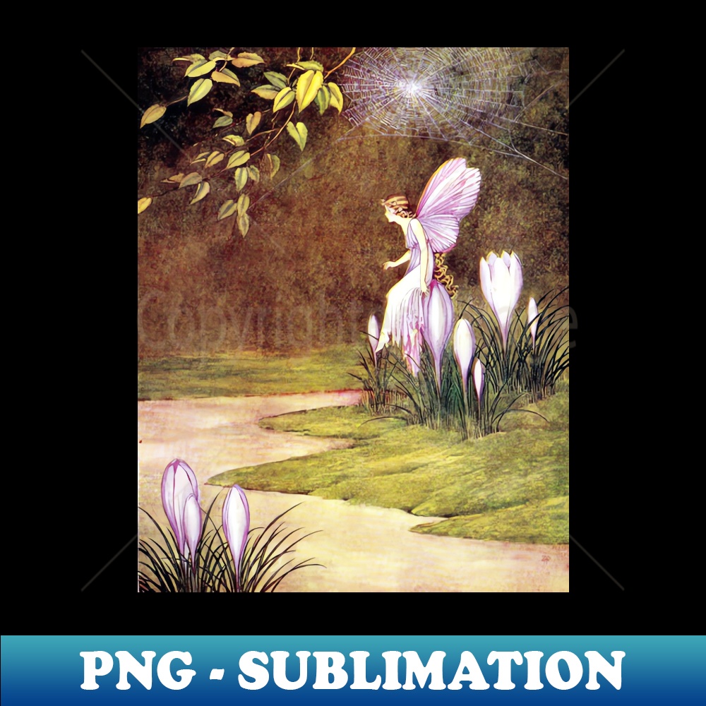 Crocus Fairy - Ida Rentoul Outhwaite - Instant Sublimation D | Inspire ...