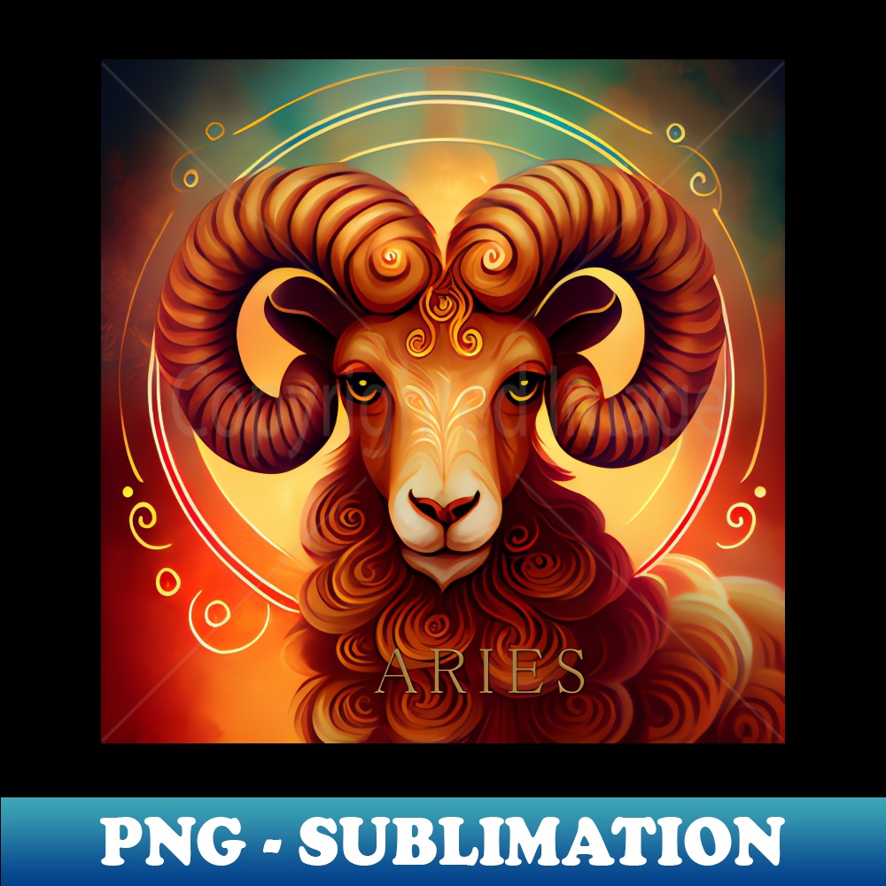 Zodiac Sign ARIES - Fantasy Illustration of astrology Aries - Inspire ...