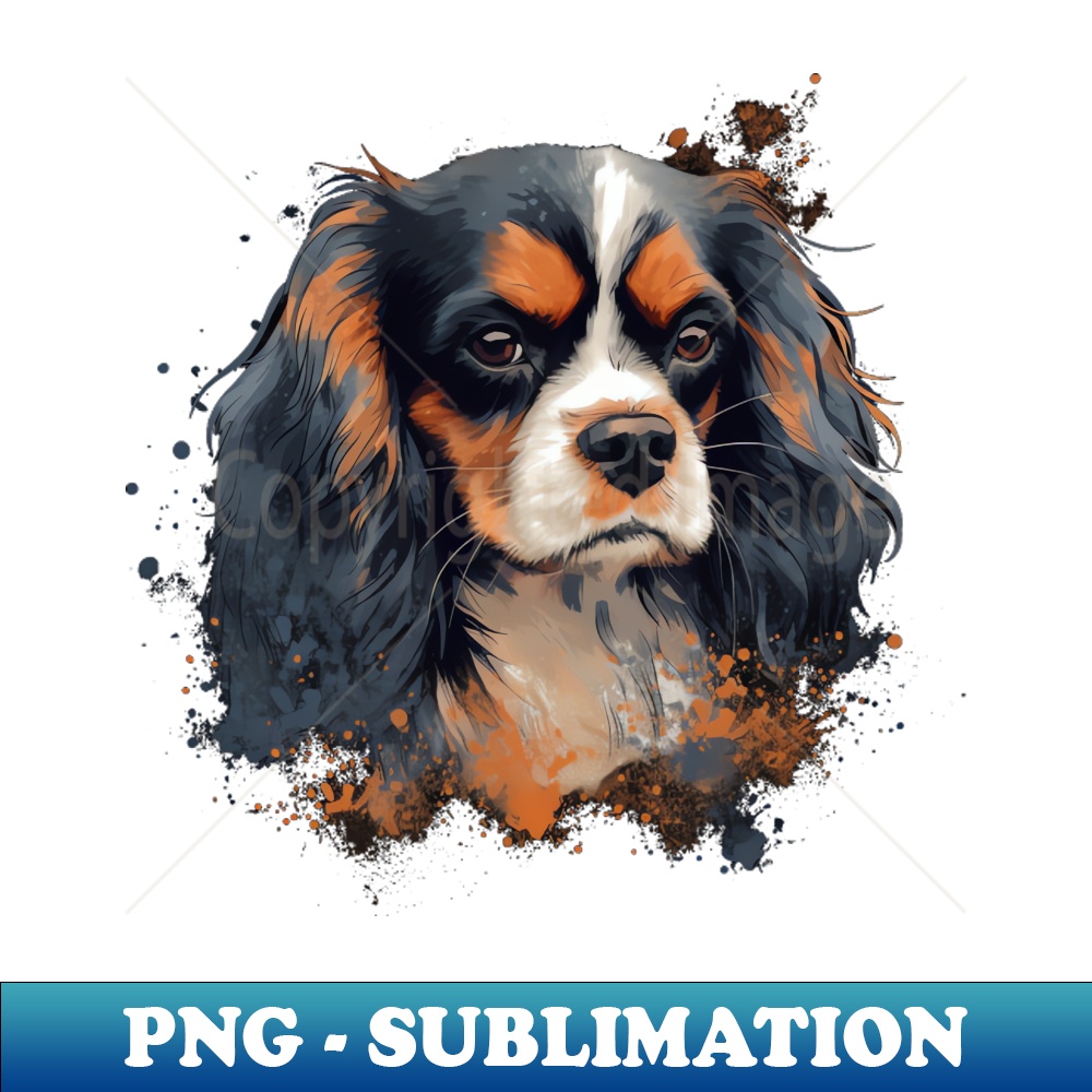 Cavalier King Charles Spaniel - Aesthetic Sublimation Digita - Inspire ...