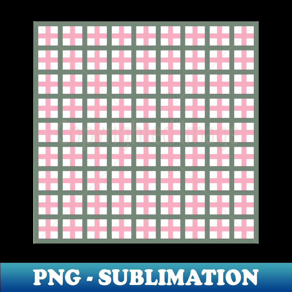 Green Pink Tattersall - Retro PNG Sublimation Digital Downl | Inspire ...