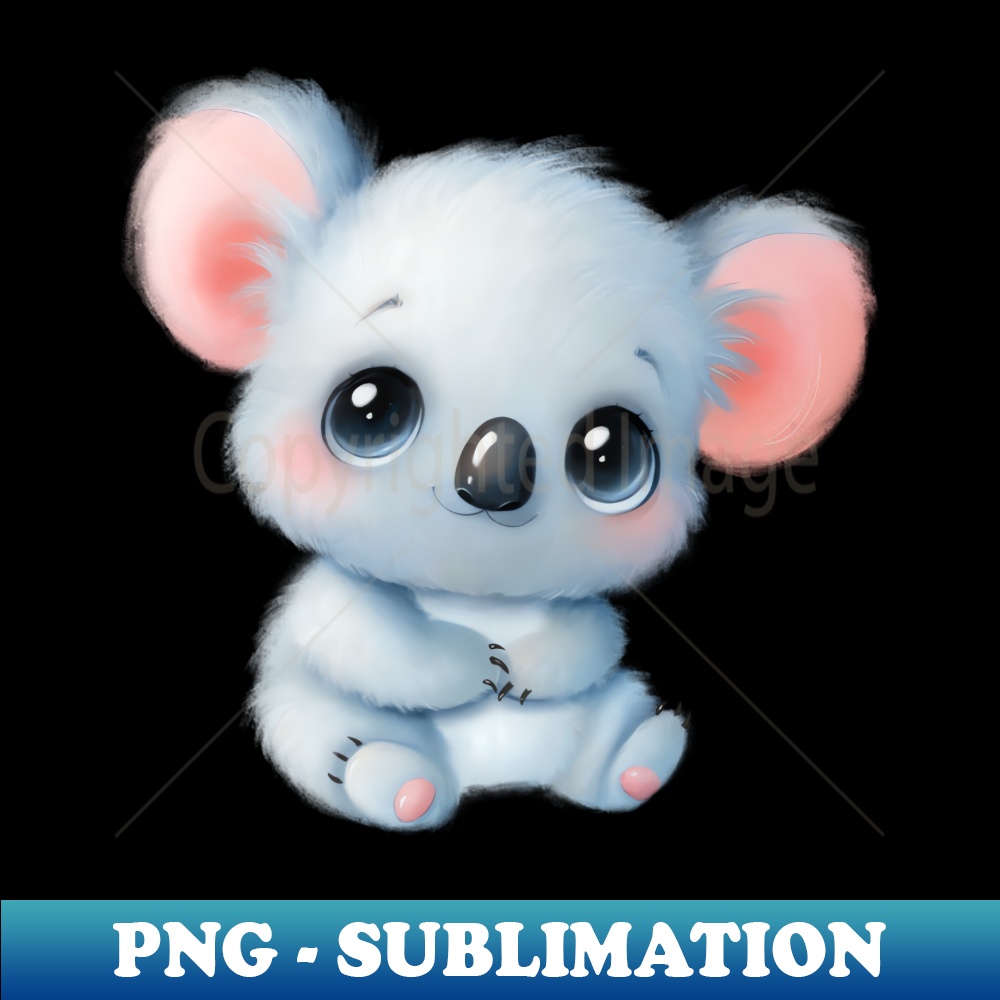 Cute cartoon Koala - PNG Transparent Sublimation Design - Un - Inspire ...