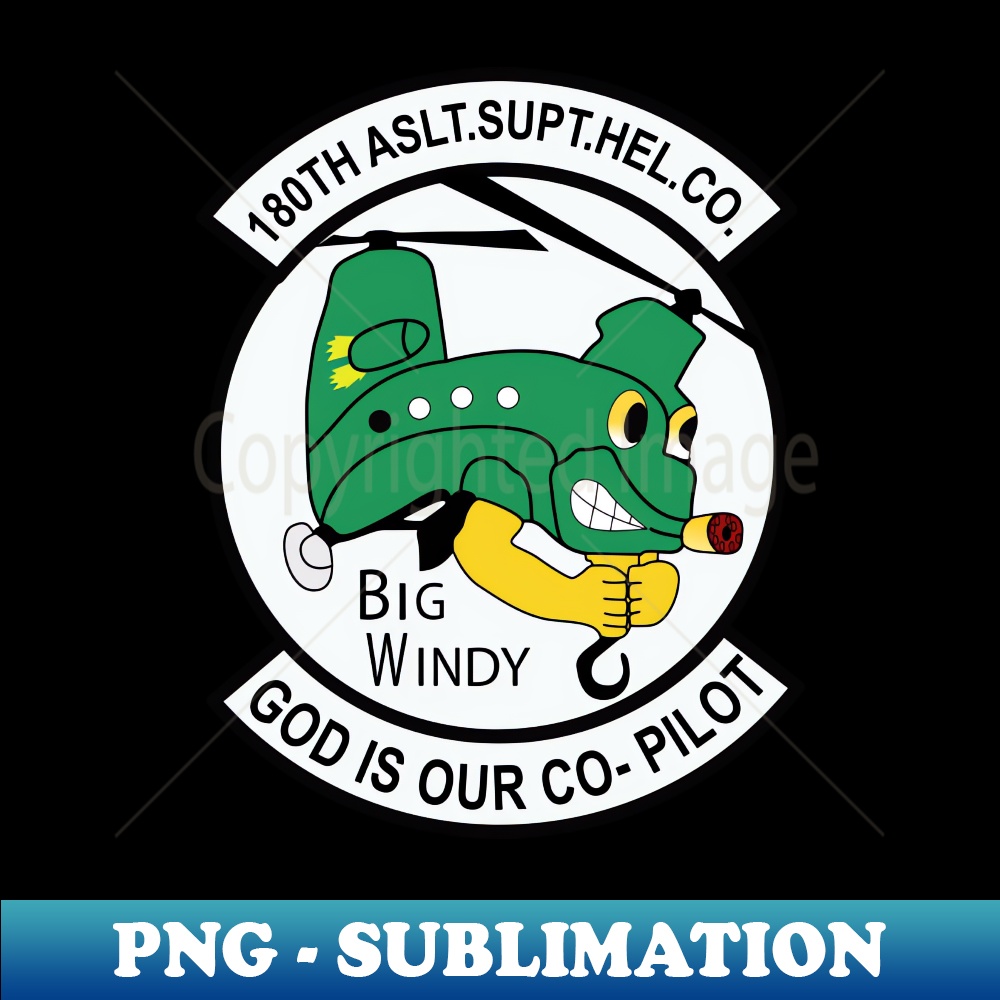 180th ASHC - Big Windy - God is Co-Pilot - Unique Sublimatio | Inspire ...