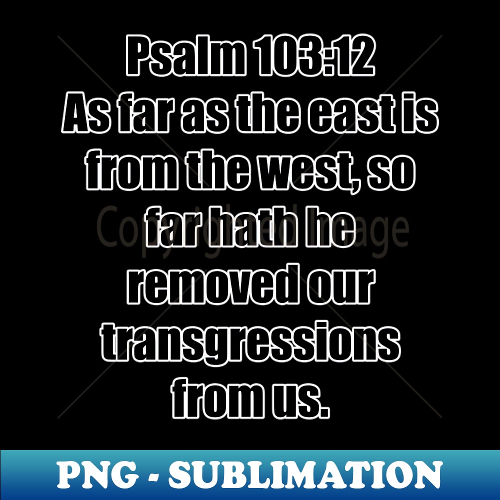 Psalms 10312 King James Version KJV Bible Verse Typography - | Inspire ...