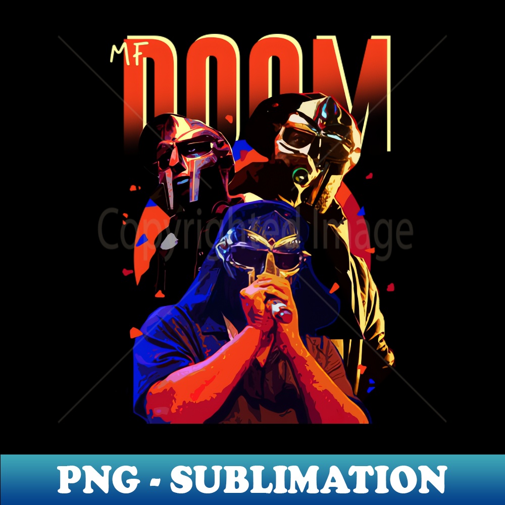 mf doom rapper mf doom vintage style - PNG Transparent Digit - Inspire ...