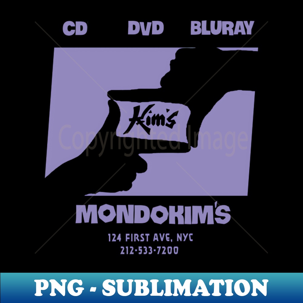 Mondo Kims NYC Video store commemorative - PNG Transparent S | Inspire ...