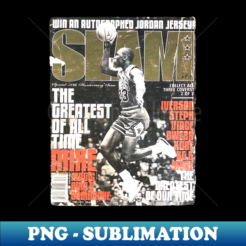 COVER SLAM JORDAN DUNK - THE GREATEST OF ALL TIME - High-Qua | Inspire ...