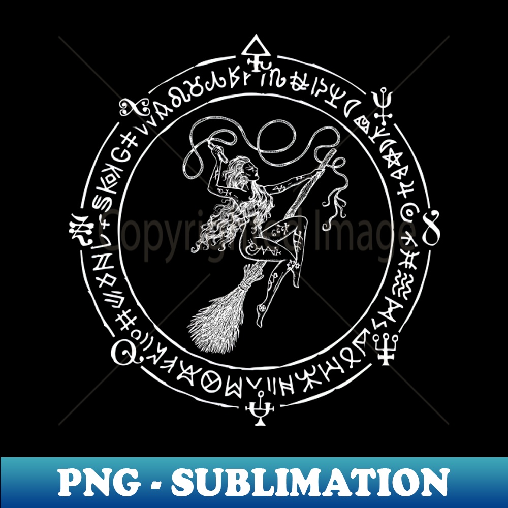 Sigil Witch - Sublimation-Ready PNG File - Unleash Your Inne | Inspire ...