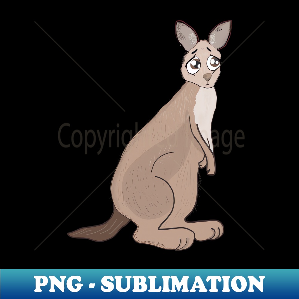 Too Bad so sad with cute kangaroo - High-Quality PNG Sublima | Inspire ...