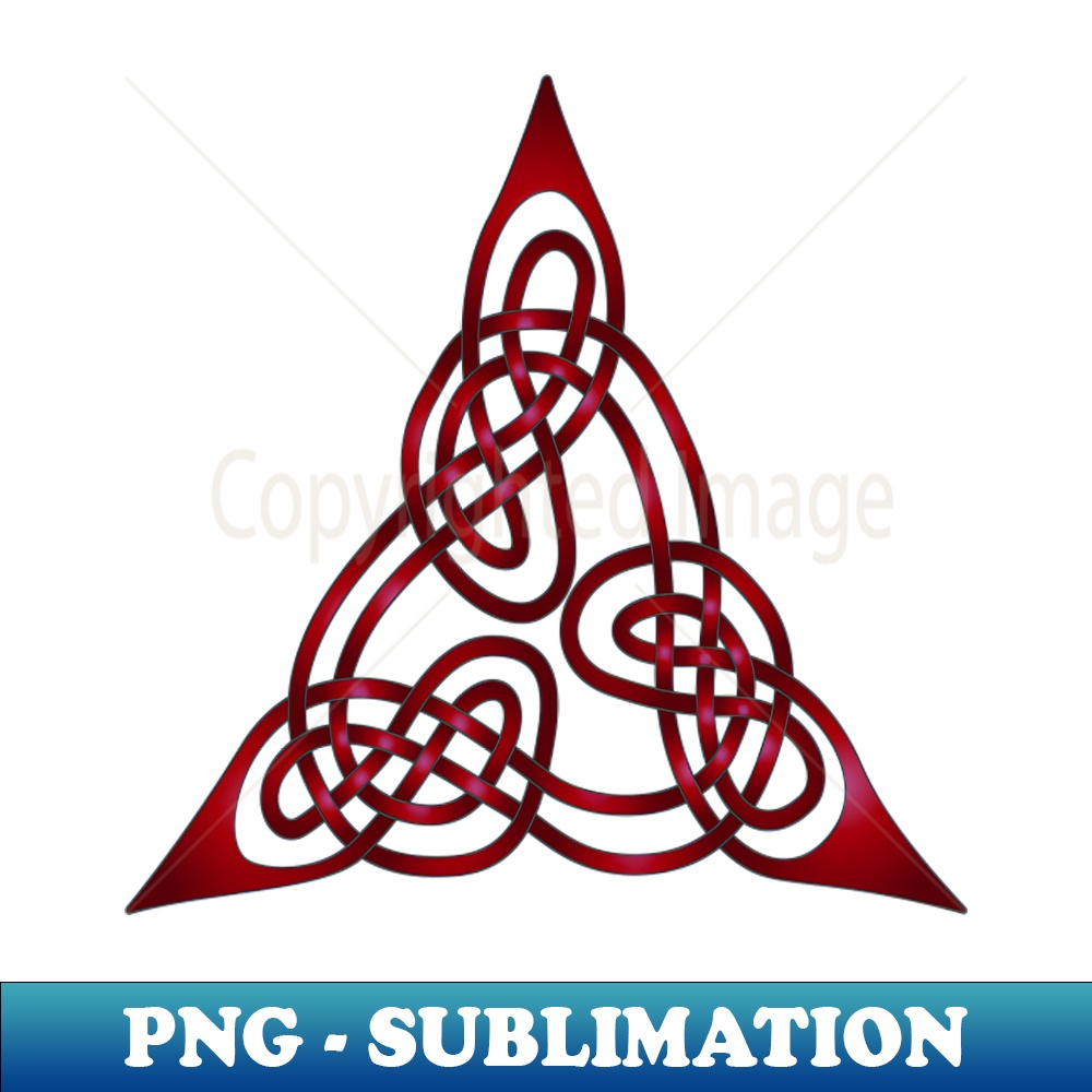 Triangle Knot With Doubled Threads Red - Professional Sublim | Inspire ...