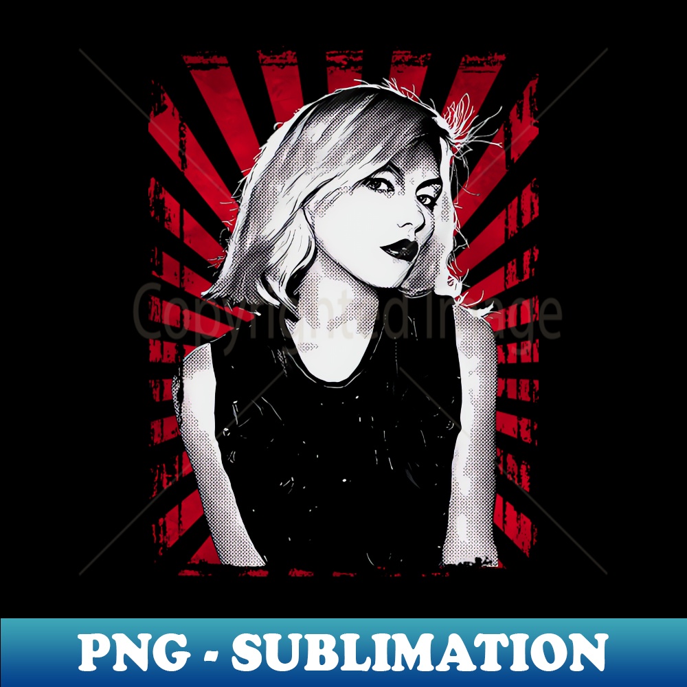 Blondie-Vintage Style Design-Fan Art Design-Debbie harry - P - Inspire ...