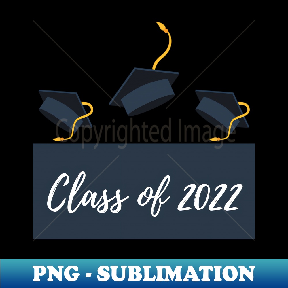 Class Of 2022 Navy Gold and White Graduation 2022 Design - S | Inspire ...