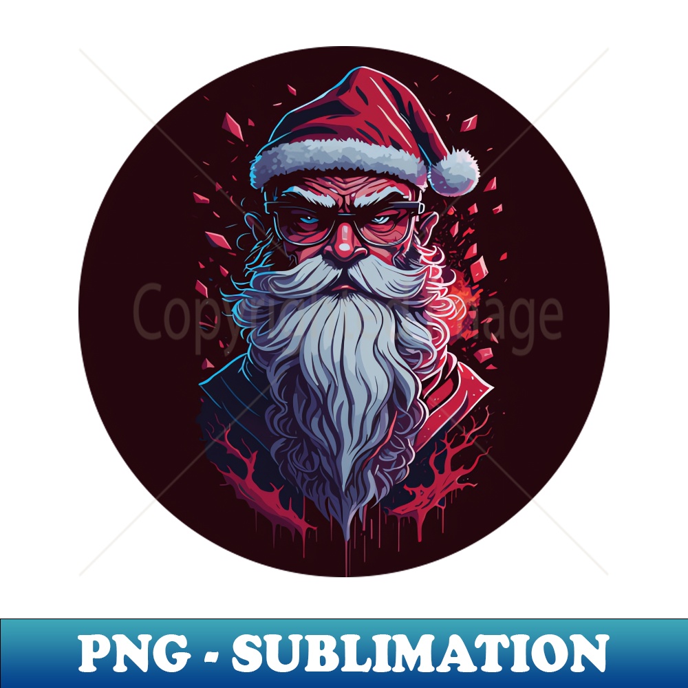 Evil Sorcerer Santa Claus - PNG Transparent Digital Download | Inspire ...