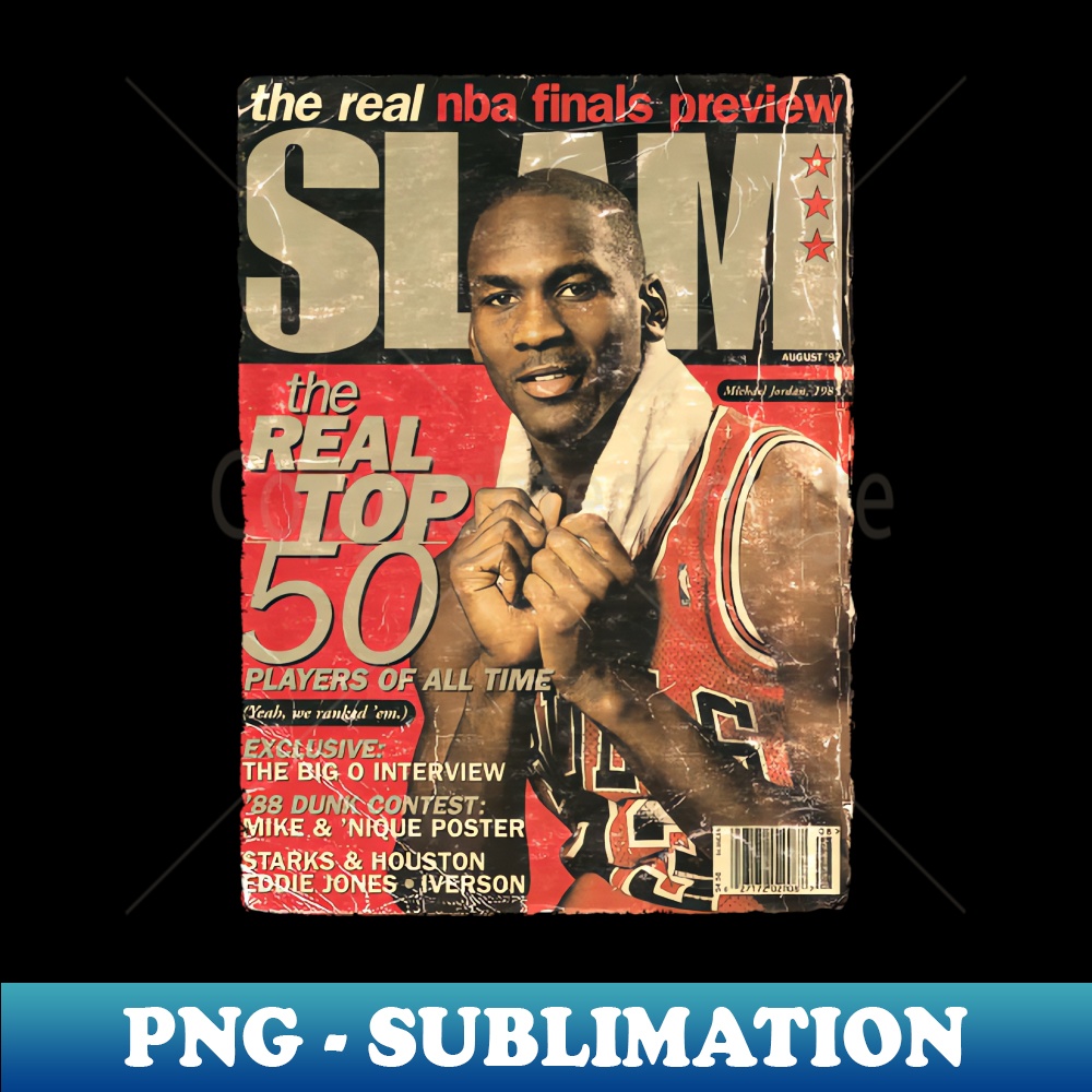 COVER SLAM JORDAN DUNK - REAL TOP - Artistic Sublimation Dig | Inspire ...