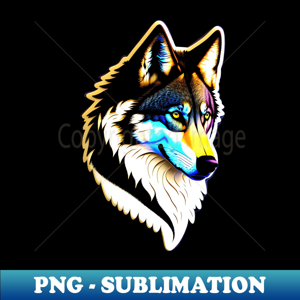 Noble Wolf - Elegant Sublimation PNG Download - Unleash Your | Inspire ...