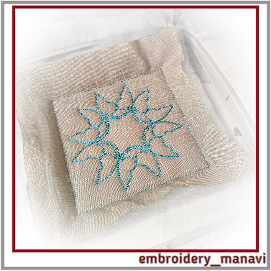 Quilt Block 13d Machine Embroidery Designs - 6 Sizes | Inspire Uplift