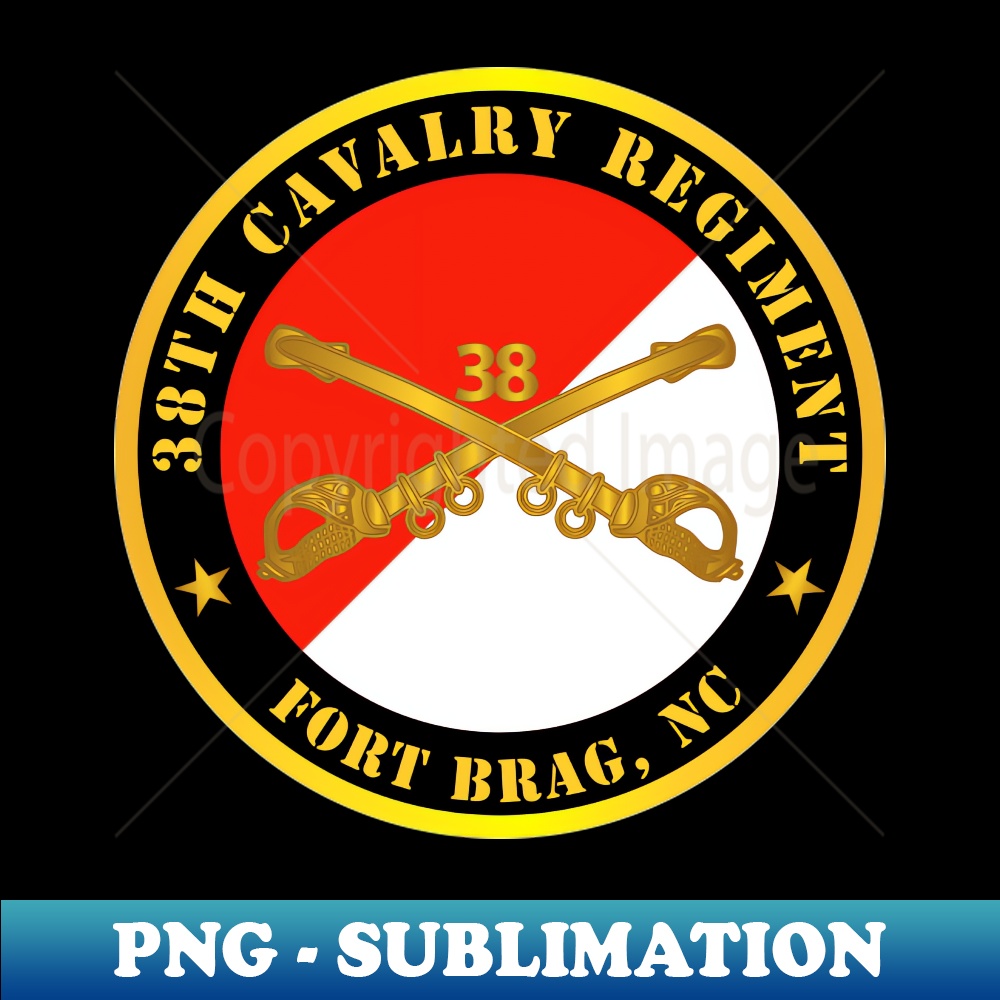 38th Cavalry Regiment - Fort Bragg NC w Cav Branch X 300 - R | Inspire ...