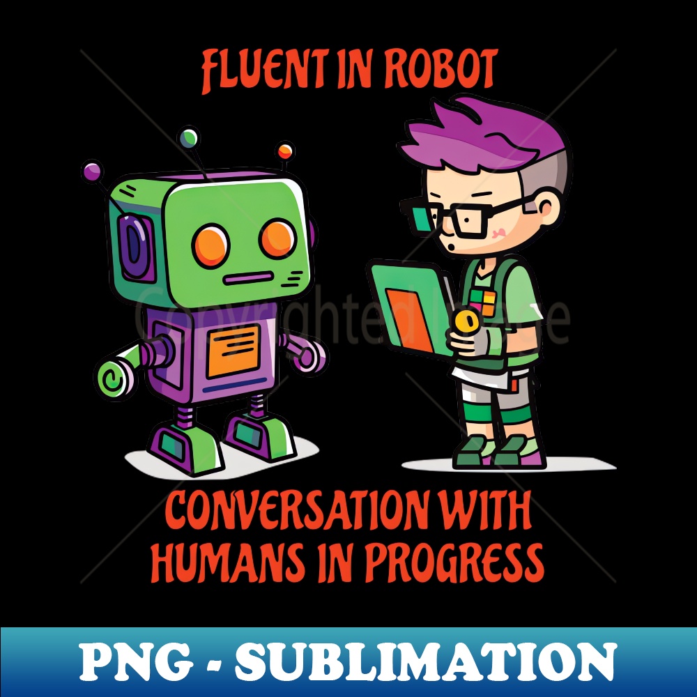 Fluent in robot conversation with humans in progress Robot a | Inspire Uplift