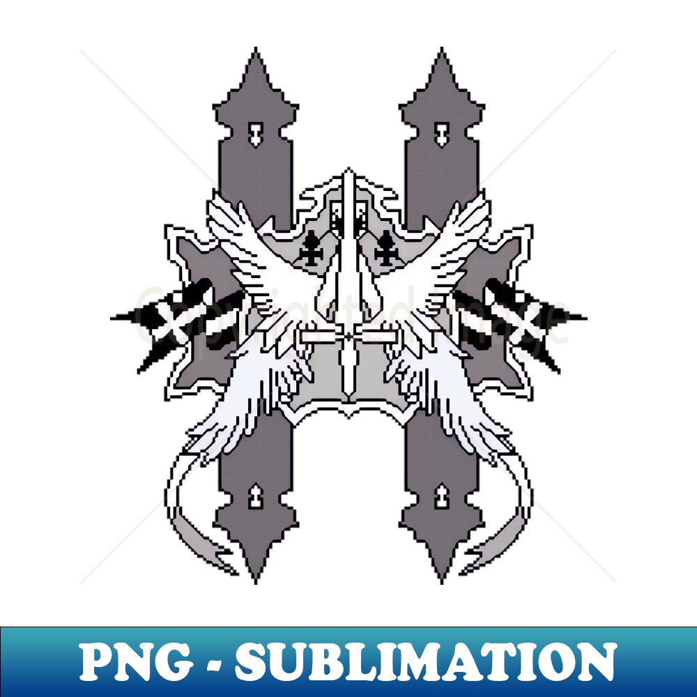 Final Fantasy 9 Alexandria Emblem Pixel Art - PNG Sublimatio | Inspire ...