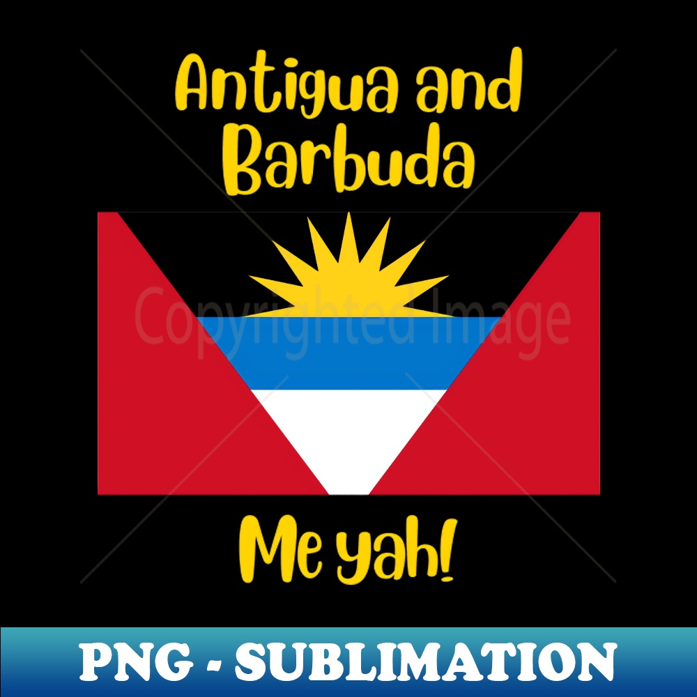 Antigua and Barbuda country flag with joyful local positive | Inspire ...