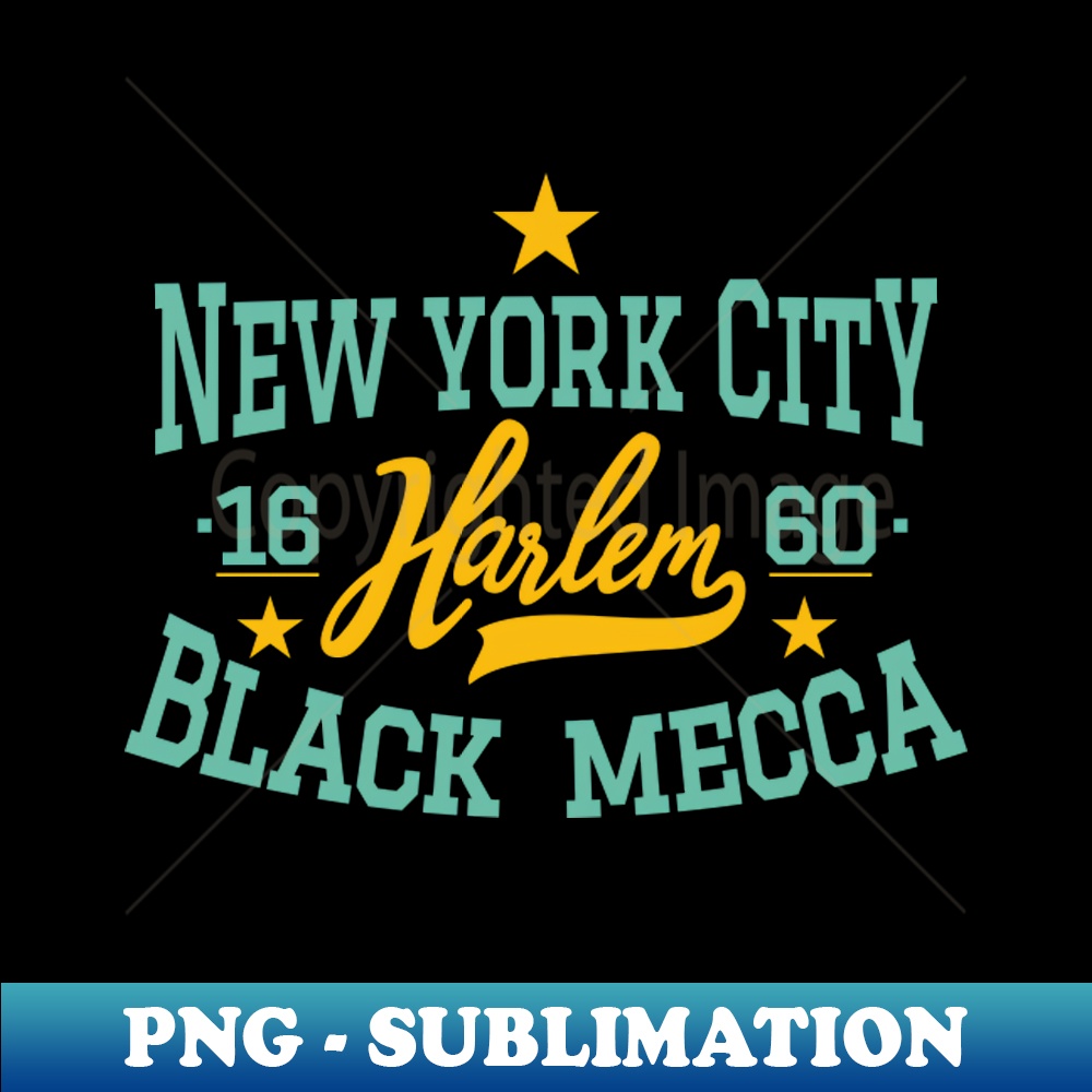 Black Mecca Harlem New York - Harlem Logo - Black Mecca Harl | Inspire ...