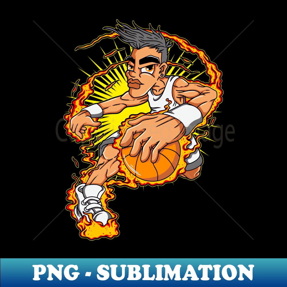 Fire Dribble - Instant PNG Sublimation Download - Spice Up Y | Inspire ...
