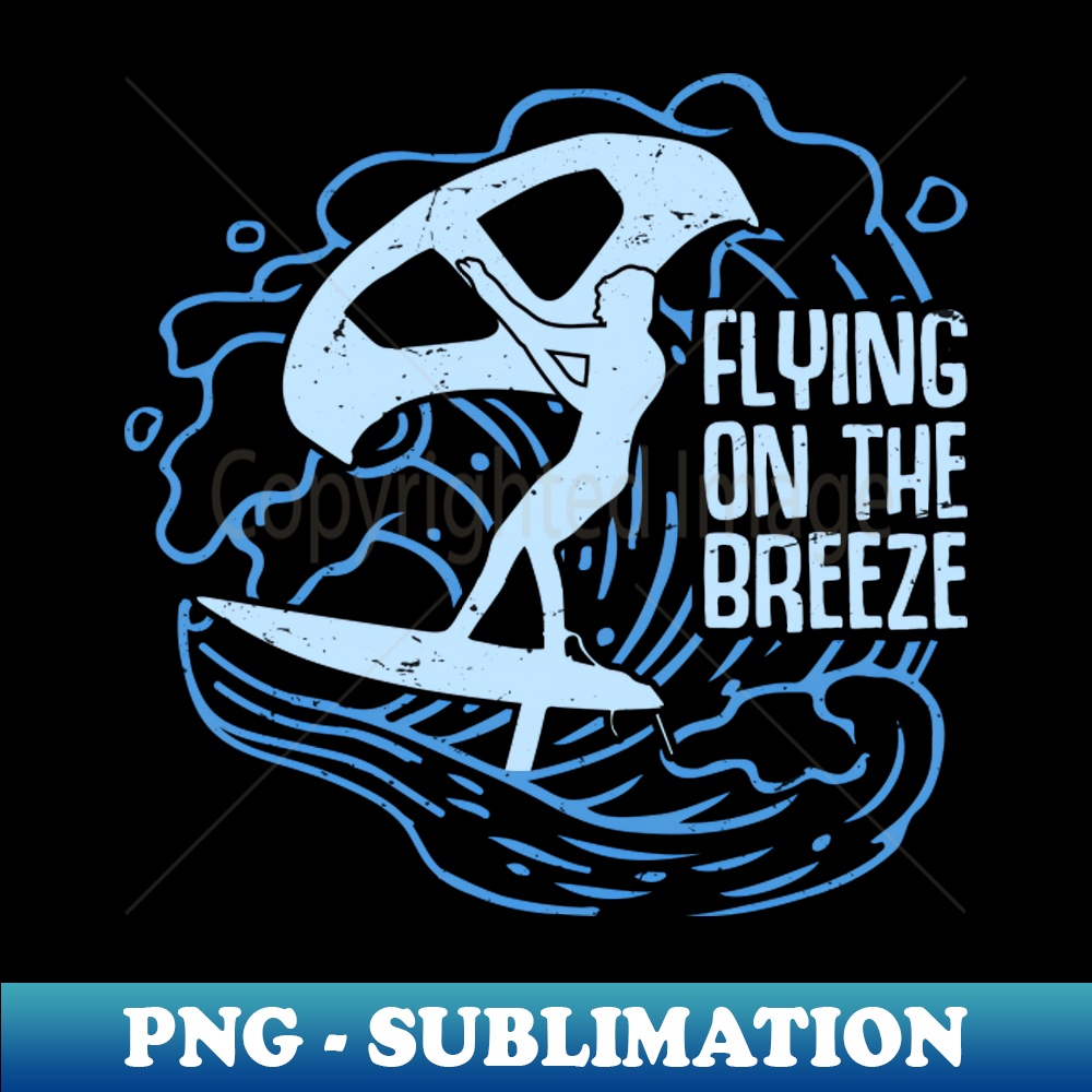 Flying on the Breeze Wing Foil Wing Surf Wingfoiler Wingsurf | Inspire ...