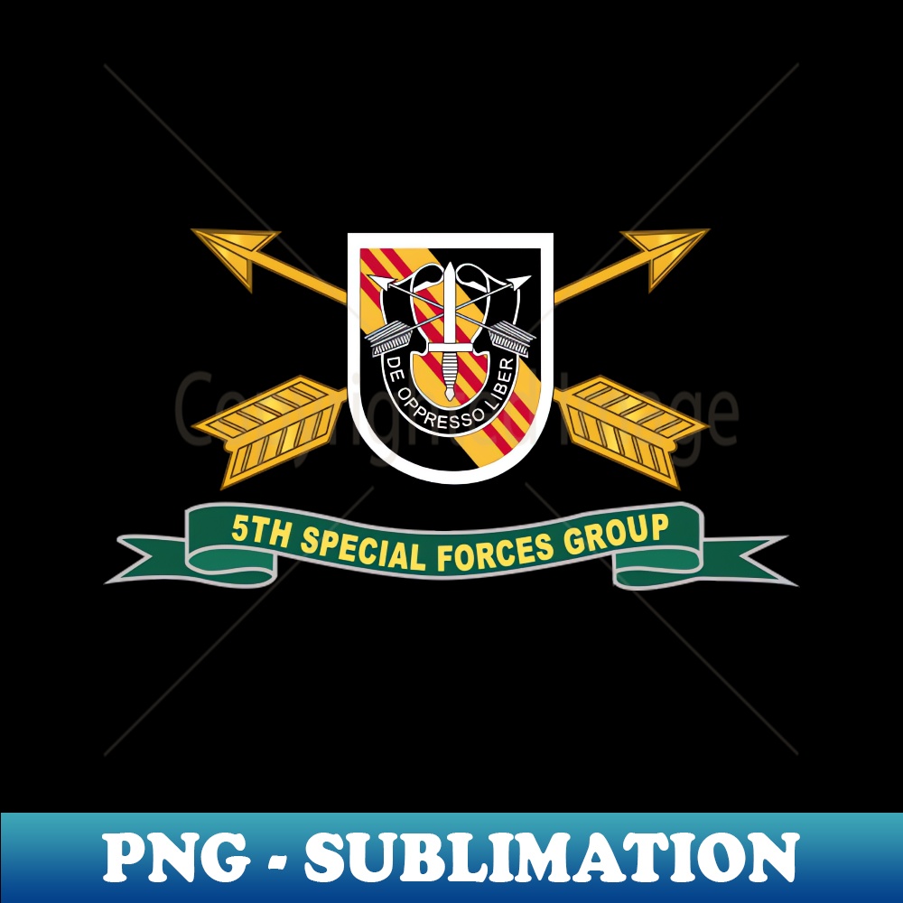 5th Special Forces Group - Vietnam - Flash w Br - Ribbon X 3 | Inspire ...