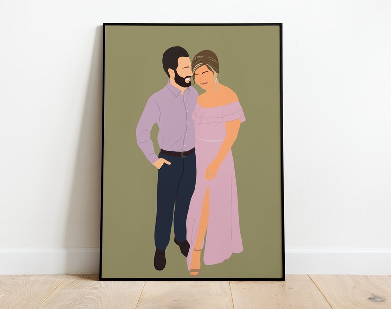 Faceless Portrait, custom illustration, personalised photo, | Inspire ...