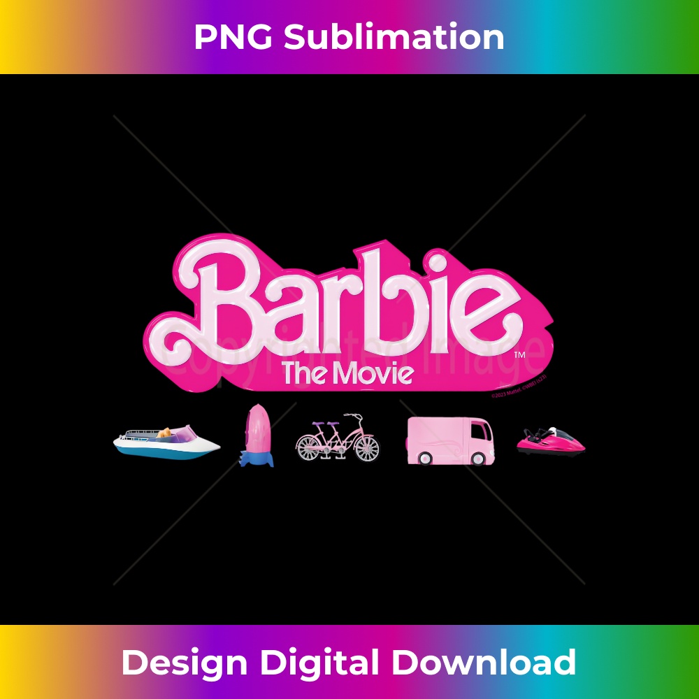 Barbie The Movie - Transportation Vehicles Long Sl - Edgy Su - Inspire ...