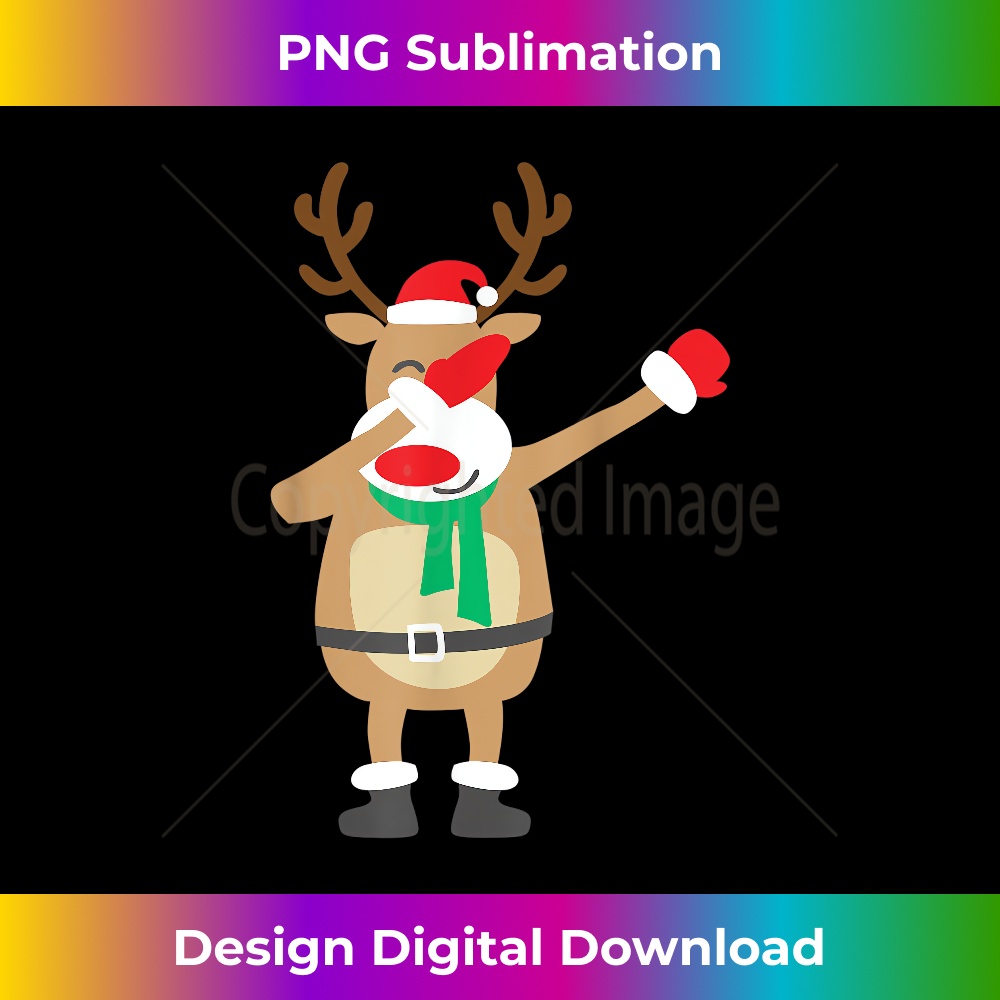 Rudolph the Red-Nosed Reindeer Dabbing Appar - Classic Subli - Inspire ...