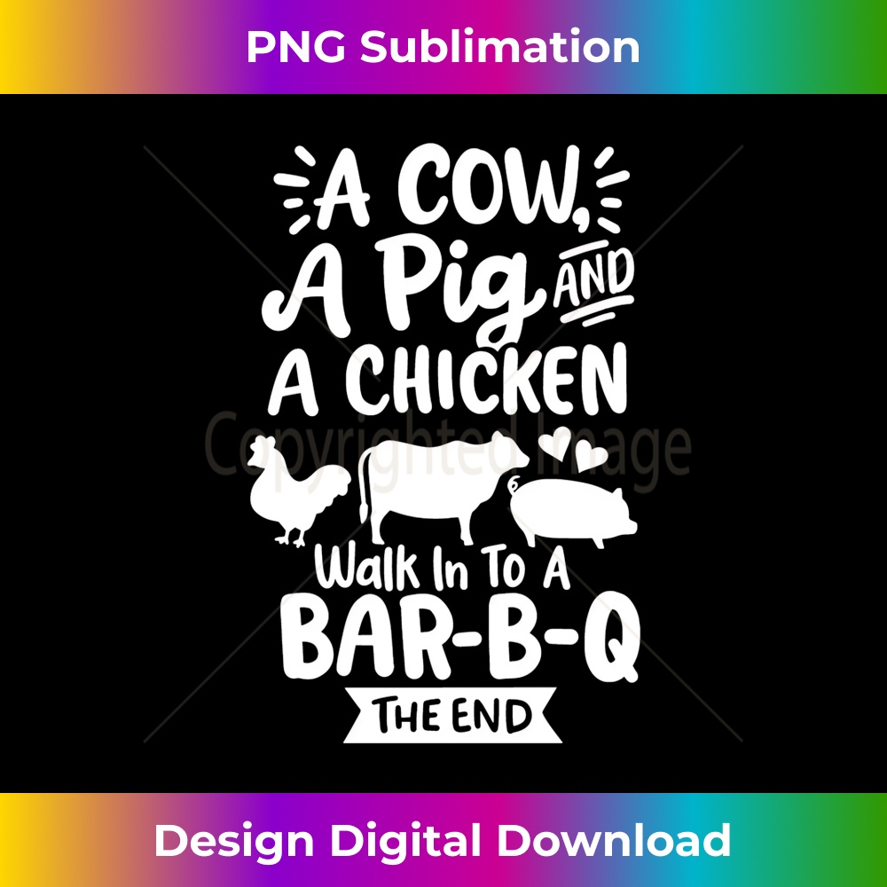 A Cow, A Pig And A Chicken Walk Into A Bar B Q The End - BBQ | Inspire ...