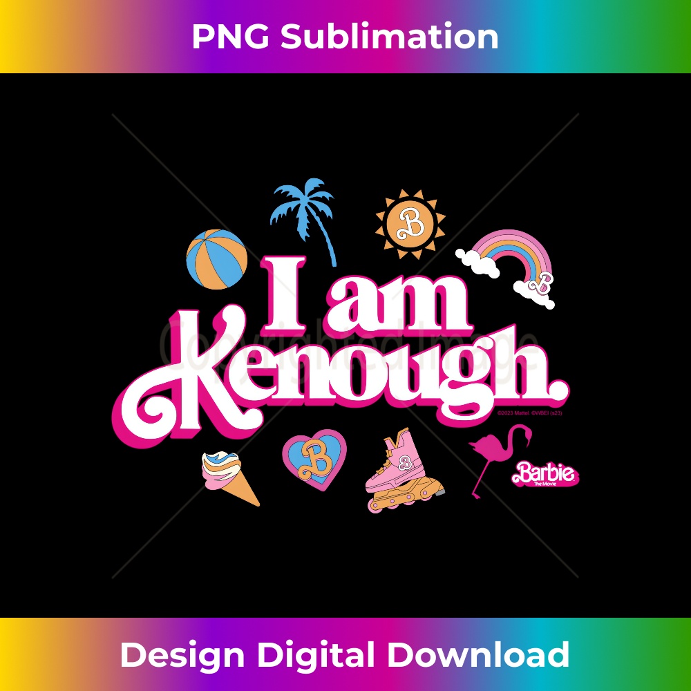 Barbie The Movie - I Am Kenough Icons Long Sl - Sleek Sublim - Inspire ...