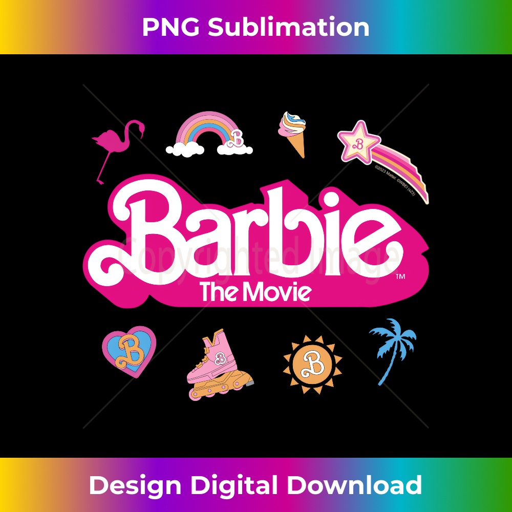 Barbie The Movie - Movie Logo Icons Long Sl - Futuristic PNG - Inspire ...