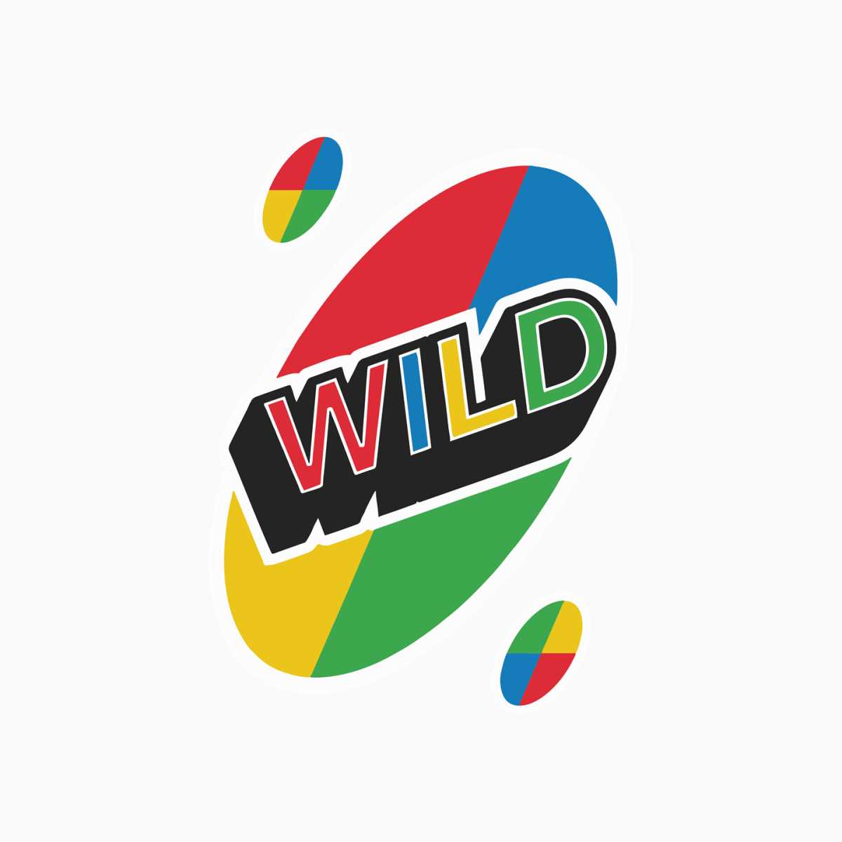 Retro Game UNO Wild Card SVG Cutting Digital File | Inspire Uplift