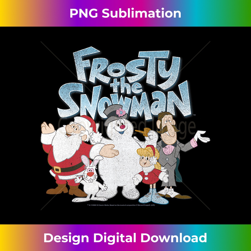 Frosty The Snowman Group Shot Logo Pre - Minimalist Sublimat - Inspire ...