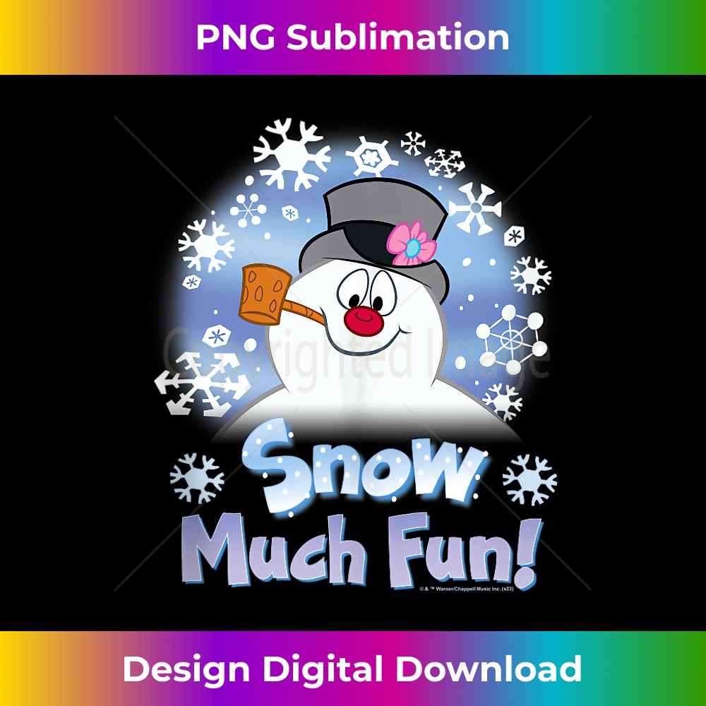 Frosty The Snowman - Snow Much Fun Tank - Crafted Sublimatio - Inspire ...