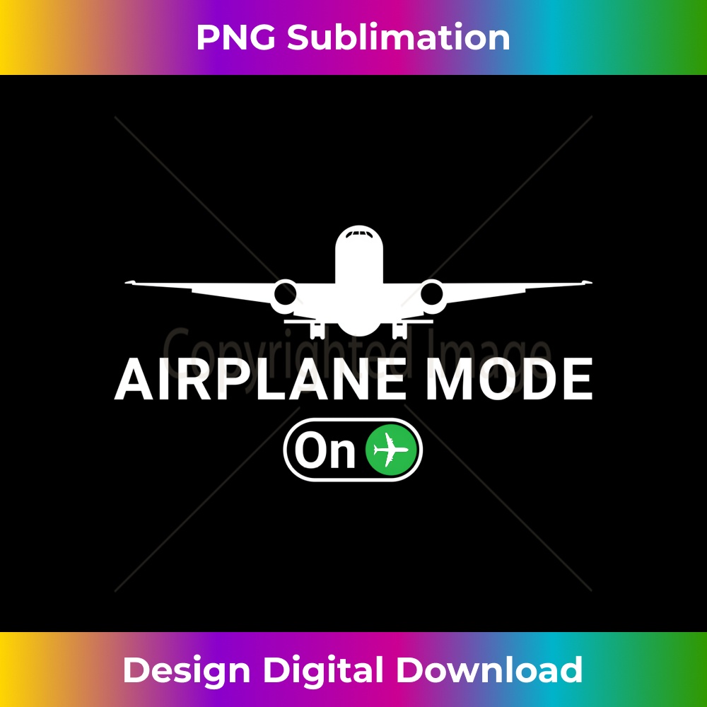 Airplane Mode On Long Sl - Classic Sublimation PNG File - En - Inspire ...