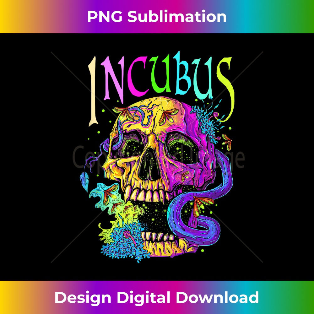 A Crow Left Skull Morning And Flower Incubus View Tank - Min | Inspire ...