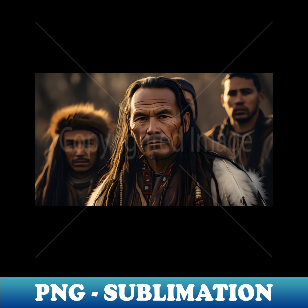 Authentic Native American Group Portrait in Natural Setting | Inspire ...