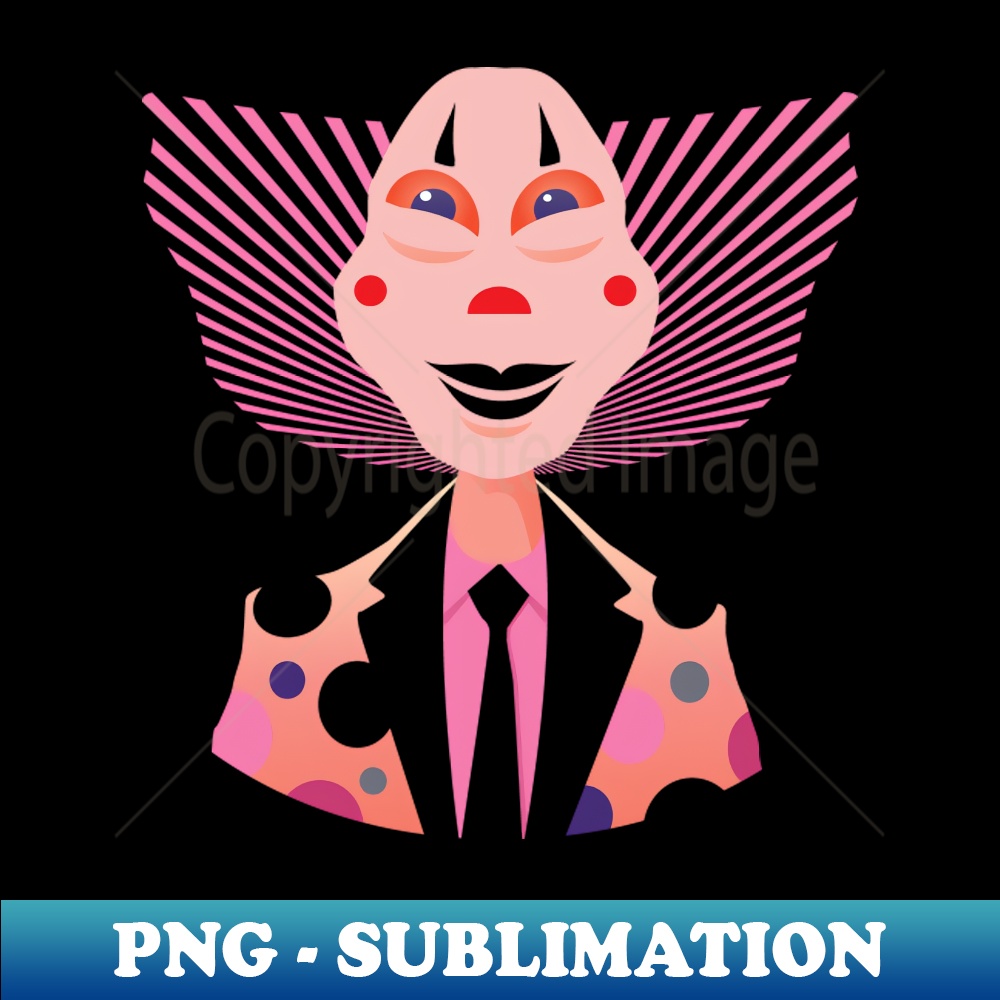 Creepy Cool the Clown - Signature Sublimation PNG File - Per | Inspire ...