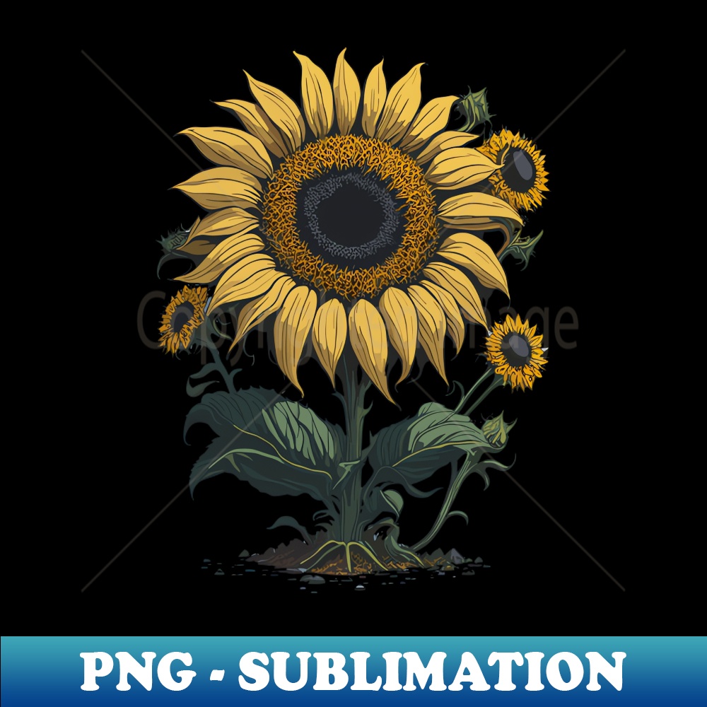 Whimsical Nature Encounter Ultra-Detailed Cartoonized Sunflo | Inspire ...