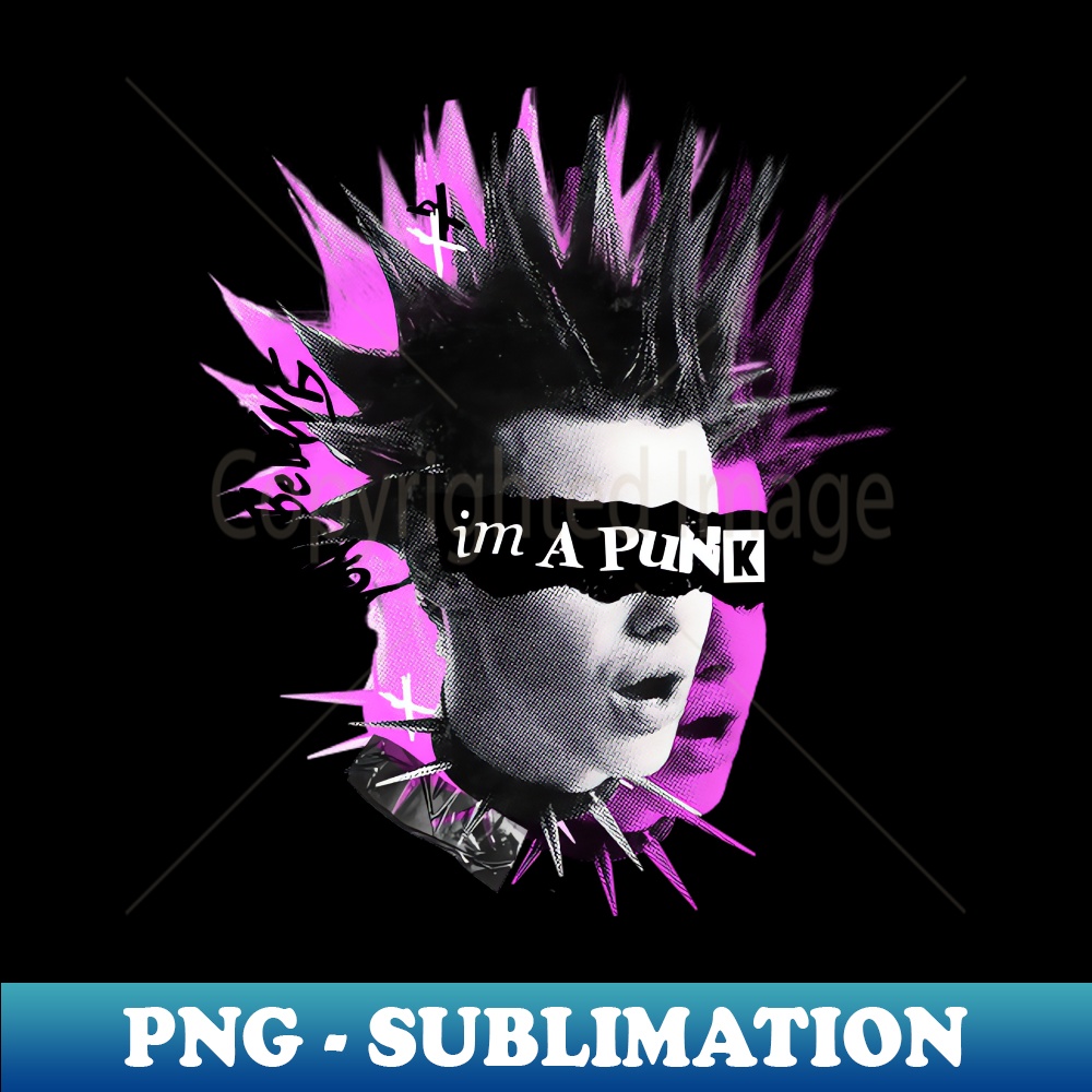 YUNGBLUD IM A PUNK - Decorative Sublimation PNG File - Insta | Inspire ...