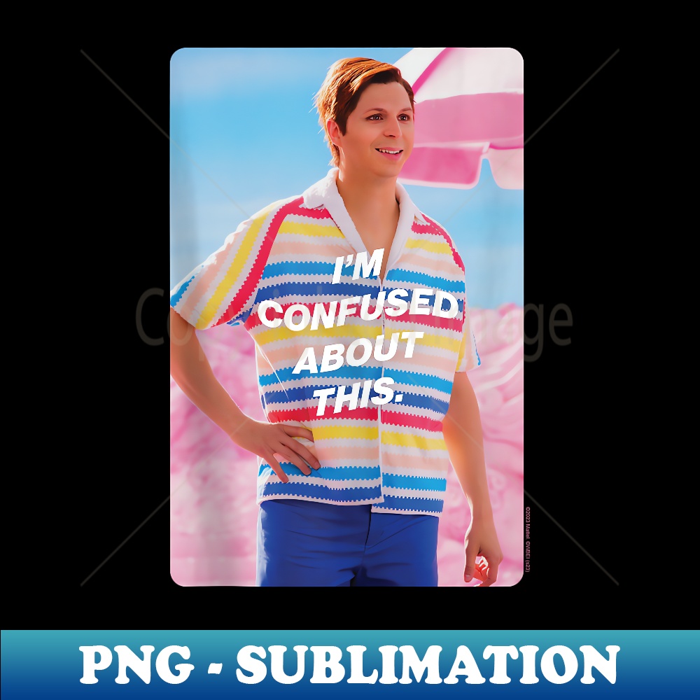 Barbie The Movie Allan Confused Tank - PNG Transparent Subli | Inspire ...