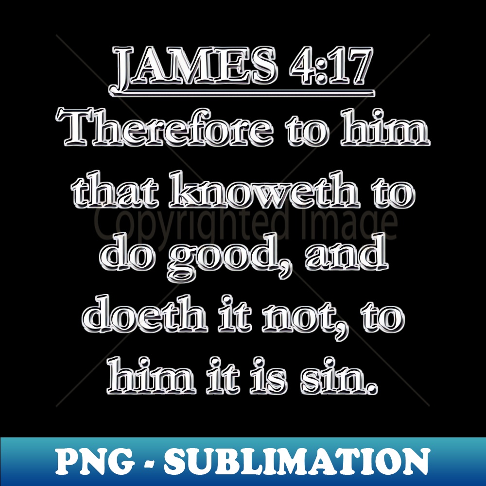 James 417 KJV King James Version Bible Verse Typography - St | Inspire ...