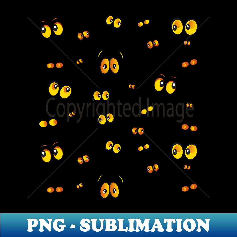 Glowing in the dark eyes - Trendy Sublimation Digital Downlo | Inspire ...