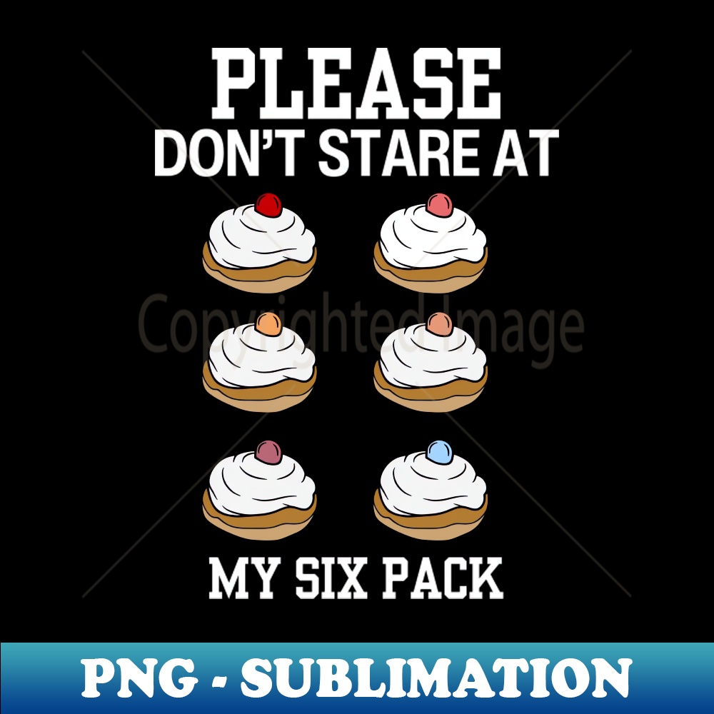 Please Dont Stare Belgian Bun Abs Six Pack - Decorative Subl | Inspire ...