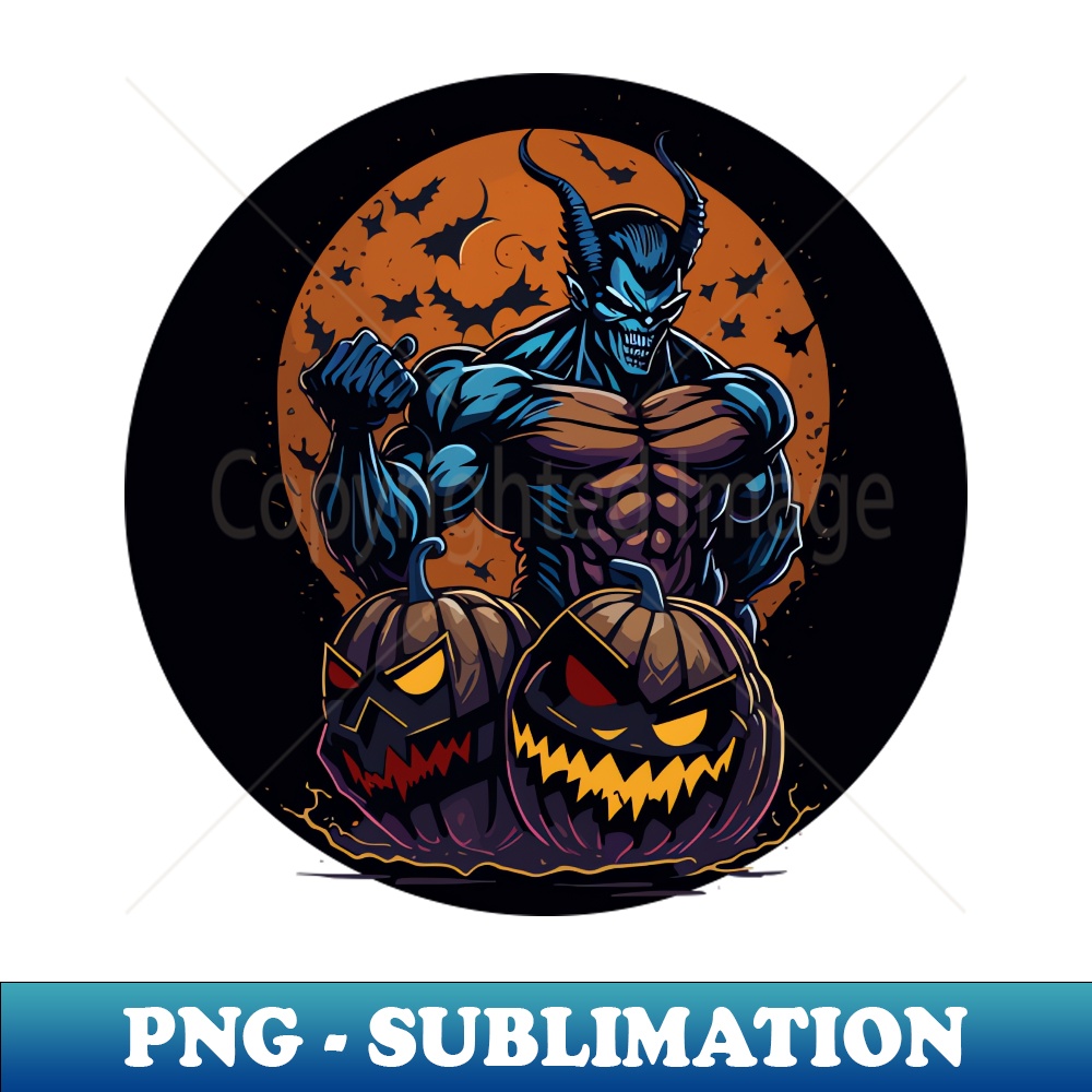 Fitness Devil Muscular Man Giving the Freak Middle Finger an | Inspire ...