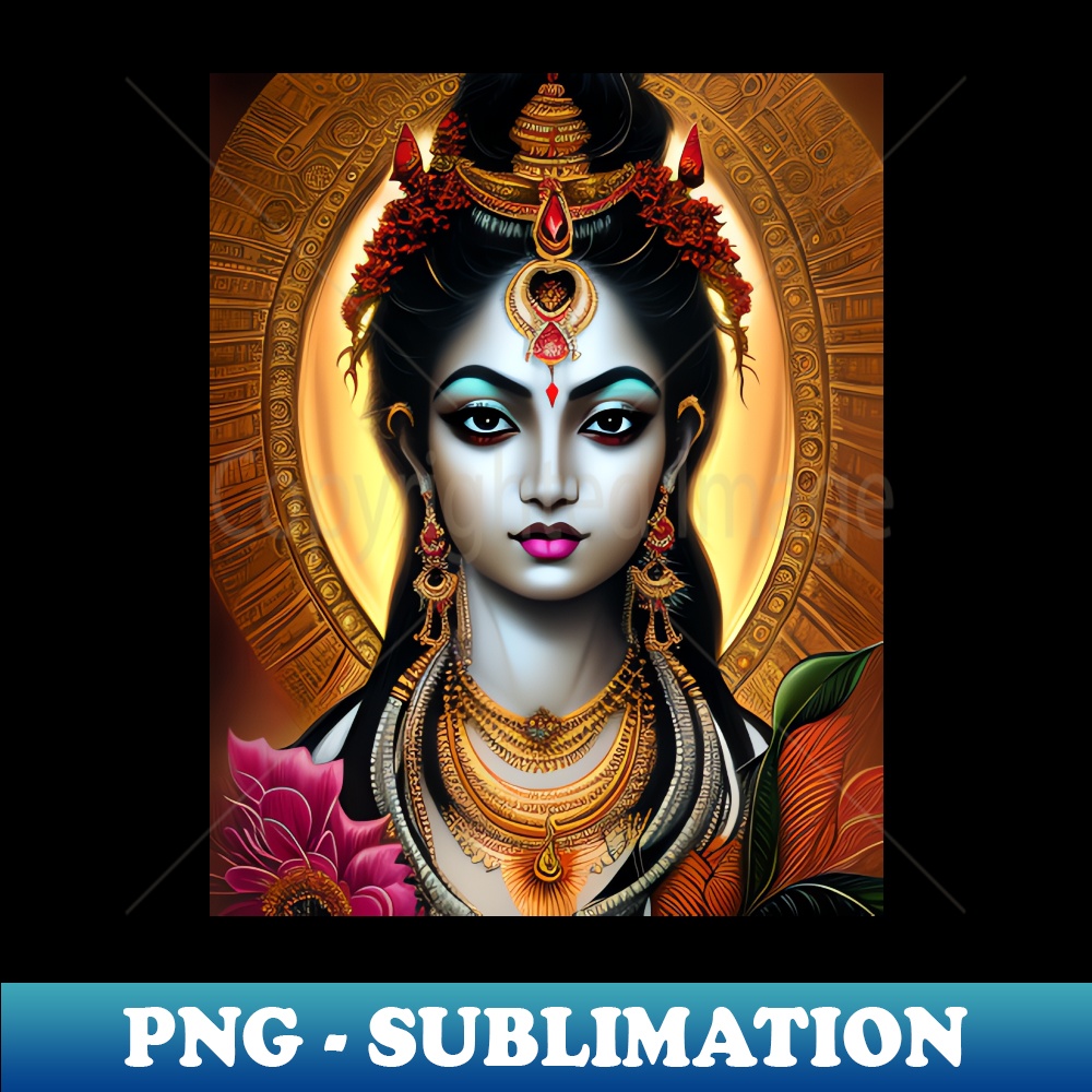 Hindu Goddess of Good Fortune Lakshmi - Digital Sublimation | Inspire ...