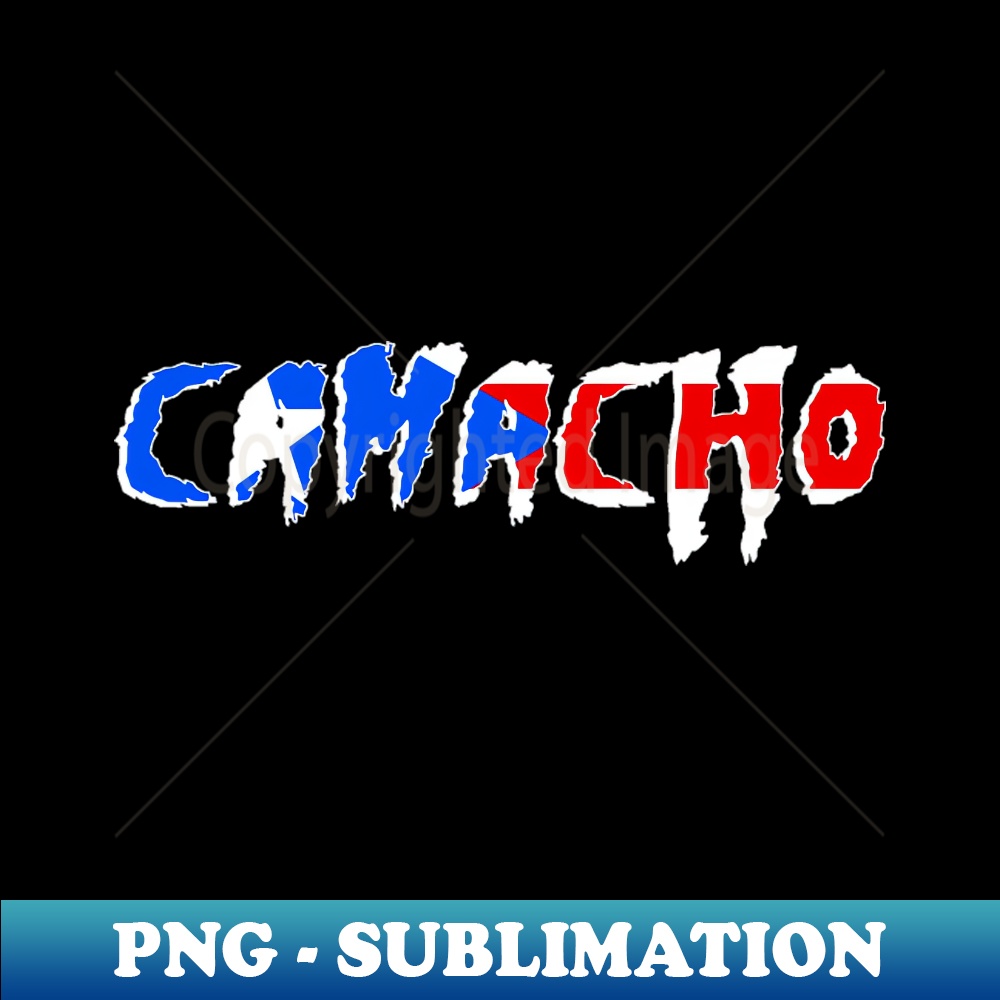Camacho Mania Puerto Rican Flag - Sublimation-Ready PNG File | Inspire ...